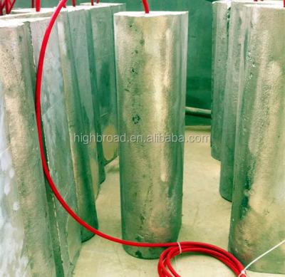 中国 耐腐蝕性棒アノード マグネシウム アルミニウム 亜鉛合金 工業用 販売のため