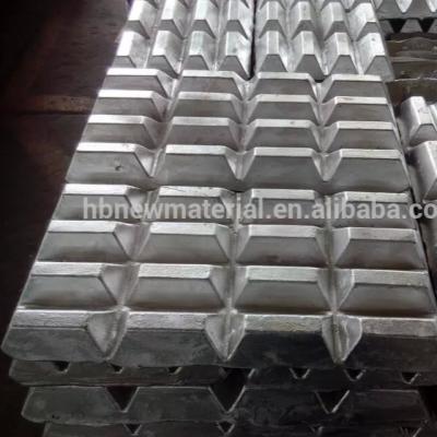 China AlLi Master Alloy Ingot with 5%-10% Lithium Content for Aerospace Applications in 6-8kgs Waffle Shape for sale
