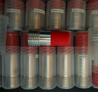 Cina Ugello di sabbiatura della fodera del carburo del boro con il rivestimento e fili o flangia di alluminio in vendita