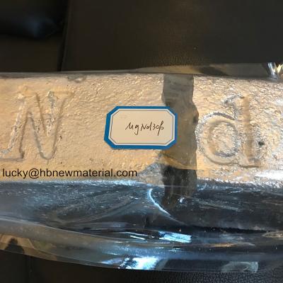 Cina Indurimento di raffinamento del grano della lega del neodimio del magnesio del metallo di terra rara di MgNd in vendita
