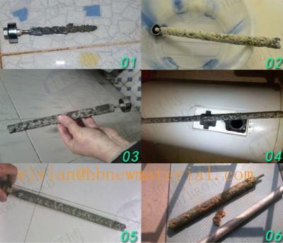 China Sacrificial magnesium anode rod for steel tanks anti rust in water , NPT 3/4" NPT 1" for sale