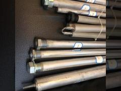 Anodestaaf van aluminium voor bescherming tegen corrosie voor zeewater en offshoreconstructies