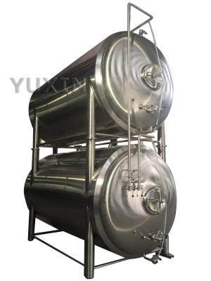 China 1000l bright beer tank with cooling jacket and insulation for sale
