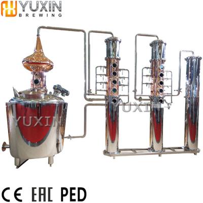 China 500l small scale steam still for sale