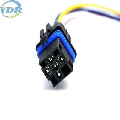 China 300mm Length Wire Harness 12V 24V 40A 5 Pin Automotive Relay With Socket for sale