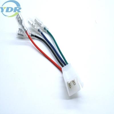 Cina 2x2P 110 cablaggio terminale femminile maschio del cavo della motocicletta del cavo DJ611-2.8 250 6.3mm in vendita
