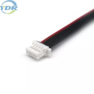 China JST SHR-05V-S 1.0 Pitch Wire Harness UL1007 24AWG 26AWG 1.0 1.25 2.54 3.96 Pitch 2 - 7 NSH Series for sale