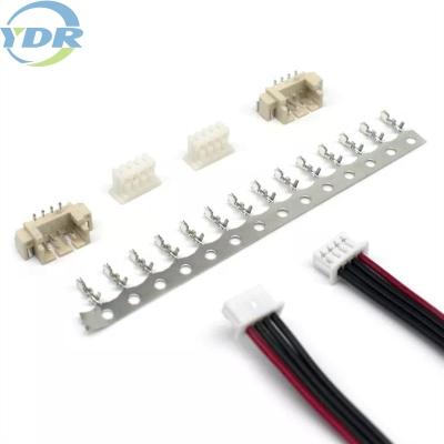 China JST SHR-05V-S 1.0 Pitch Wire Harness UL1007 24AWG 26AWG 1.0 1.25 2.54 3.96 Pitch 2 - 7 NSH Series for sale