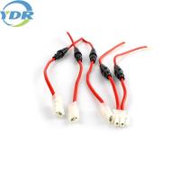 Cina I terminali della metropolitana del fusibile fissano il supporto in-linea a vite nero del fusibile della tubatura della metropolitana del cavo rosso per i fusibili di vetro in vendita