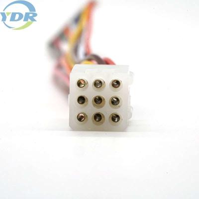 China H6656-09P 3*3 Wire To Wire Male Connector To SCN 9Pin Wire Harness Cable Assembly for sale