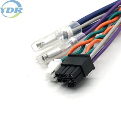 China 310mm Molex Cable Assemblies with 250 U shape terminal Connector for sale
