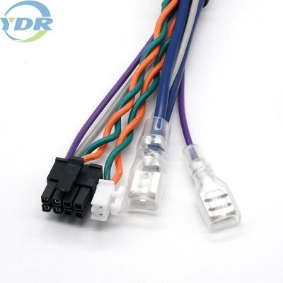 China 310mm Molex Cable Assemblies with 250 U shape terminal Connector for sale