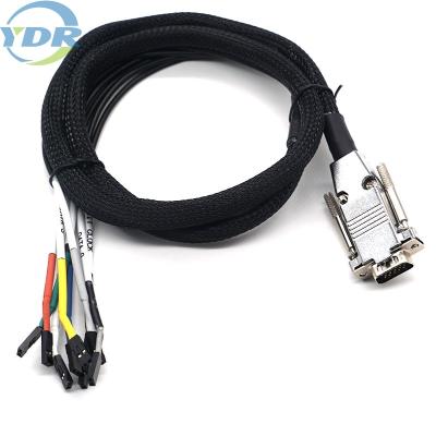 Cina Cablaggio elettronico coassiale DB15 Pin Connector del cavo a Du Pont 2,54 in vendita