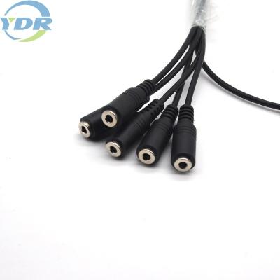 China Male To Female Adapter Cable , 1.5m Automobile Audio Wiring Harness for sale