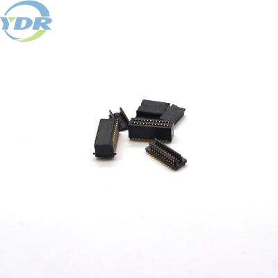 China dourado fêmea de 0.8mm 2x12 Pin Circuit Board Connector Height 3-8.5mm chapeado à venda