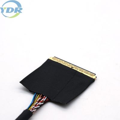 China Pitch 0.5mm TV LVDS Display Cable I-PEX 40pins To I-PEX 30pins for sale