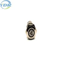 China Self Locking 16mm Metal Push Button Switch IP67 W / LED Pattern For Bike for sale
