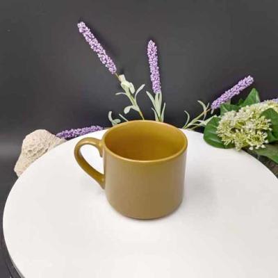 Cina Tazza variopinta di Matte Glazed Stoneware Coffee Milk in vendita