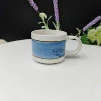 China Custom New Bone China Coffee Mugs 13oz In-Glazed Ceramic Drinking Cup OEM for sale