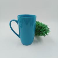 China Custom Logo 20 oz Ceramic Big Drinking Mugs OEM Food Grade Dishwasher Safe for sale