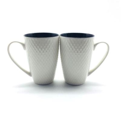 Cina Uso bianco di servizio 14oz Porter Ceramic Mug Customized Daily del ODM in vendita