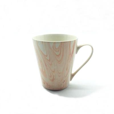 中国 大理石の陶磁器のコーヒー・マグを印刷する9OzステッカーはABCの等級を艶をかけた 販売のため
