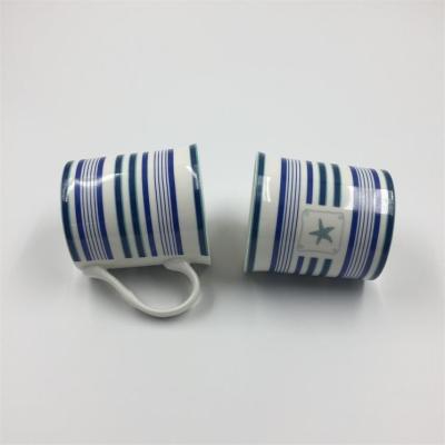 Cina nuove tazze beventi ceramiche di Cina di osso del classico 9.5oz per l'hotel in vendita