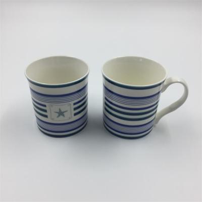Cina nuove tazze beventi ceramiche di Cina di osso del classico 9.5oz per l'hotel in vendita