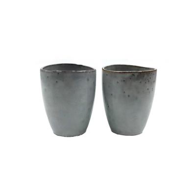 Cina Tazza ceramica della porcellana della tazza da caffè di stile della glassa di colore reattivo nordico del crepitare in vendita
