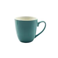中国 軽量の着色された420ml 14のOzの誕生日プレゼントのための陶磁器のコーヒー・マグ 販売のため