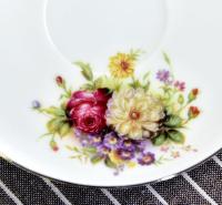 China Customized New Bone China Ceramic Cup and Saucer Set with Gold Handle 12pcs for sale