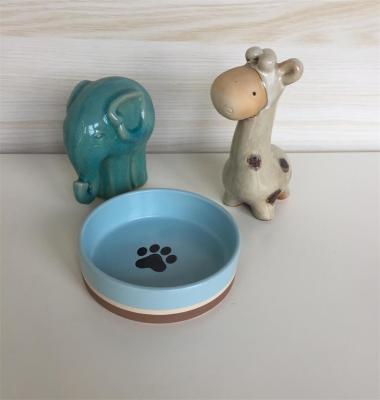 Cina Ciotola ceramica su misura dell'alimento per animali domestici in vendita