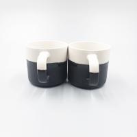 Cina Le tazze di Safe Ceramic Stoneware della lavastoviglie, le tazze da caffè 350ml si raddoppiano lustrato in vendita