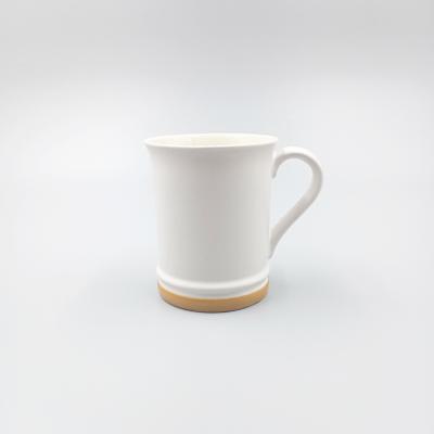 Cina rossi 13oz lustrati personalizzano la tazza ceramica del gres con la grande maniglia in vendita
