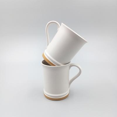 Cina rossi 13oz lustrati personalizzano la tazza ceramica del gres con la grande maniglia in vendita