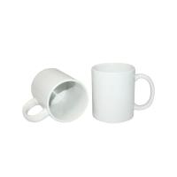 China 11 oz Ceramic Mug Matte White Sublimation Grade A Stoneware 5000 PCS MOQ for sale