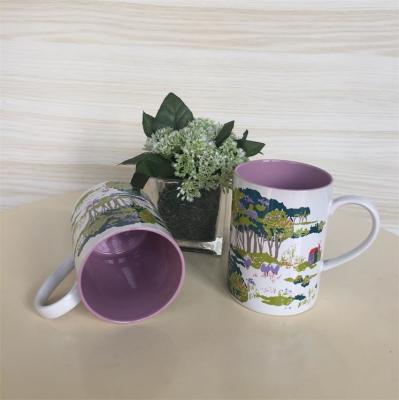 Китай Кружка емкости кофе штейнгута печатания этикеты цвета 15 Oz большая продается
