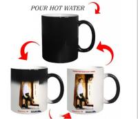 China Custom 11 Oz Color Change Magic Sublimation Ceramic Mug for Promotional Gifts for sale