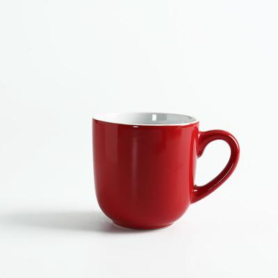 中国 8cm BVは中国の赤い艶をかけられた陶磁器の石器を中襲う白い証明した 販売のため