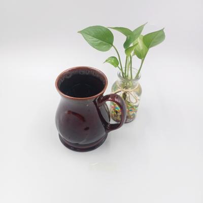Китай Новая косточка Китай логотип кружки штейнгута 16 Oz напечатала уникальную форму продается