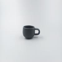 China Color Glazed Ceramic Matte Mini Coffee Cup 5oz Custom OEM Stoneware for sale
