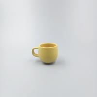 China Color Glazed Ceramic Matte Mini Coffee Cup 5oz Custom OEM Stoneware for sale