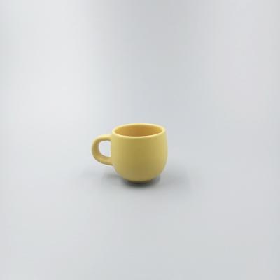 Cina Il colore ha lustrato Matte Mini Coffee Cup ceramico in vendita