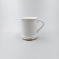 China 13oz Glazed Matte Ceramic Coffee Cup Inside Bright Cup New Bone China for sale