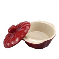 China Pumpkin Shape Ceramic Bread Baking Casserole Set Nordic Keep Food Warm Custom Size for sale
