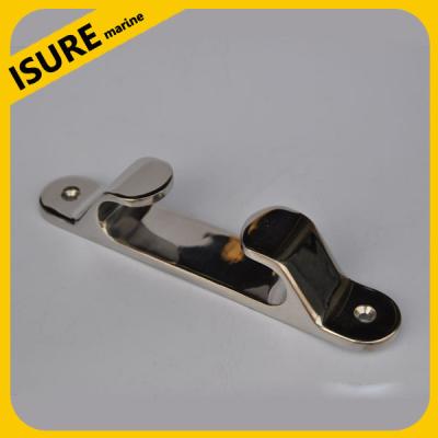China Stainless Steel Boat Cleat Line Straight Bow Chock/ Boat Marine hardware for sale
