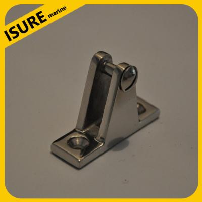 China 90 Degree Stainless Steel Bimini Top Deck Hinge for Boats/boat deck hinge for sale