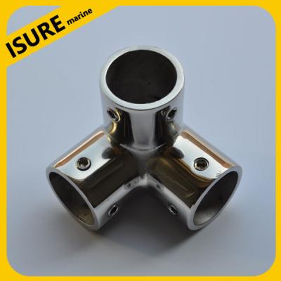China stainless steel 90 degree three way angle /marine hardware for sale