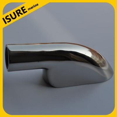 China Marine Boat Rail Fitting Rail End Stainless steel for sale