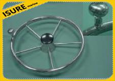 China stainless steel W/finger grips.knob and foam cover,6-spoke-304 stainless steel for sale
